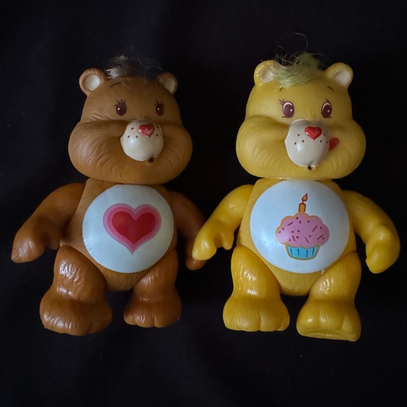 Care Bears | Toys | Vintage Set Of 2 Original Care Bears Figures 983 ...